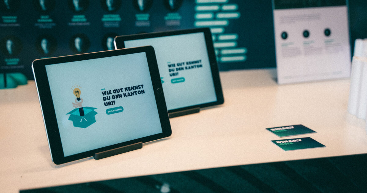 BINARY one | News: BINARY one an der Urner Tischmesse