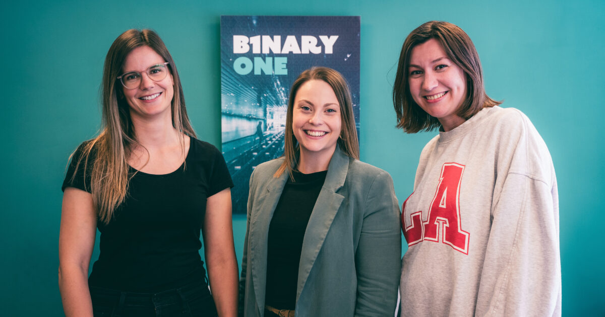 BINARY one | News: Frauenpower für BINARY one